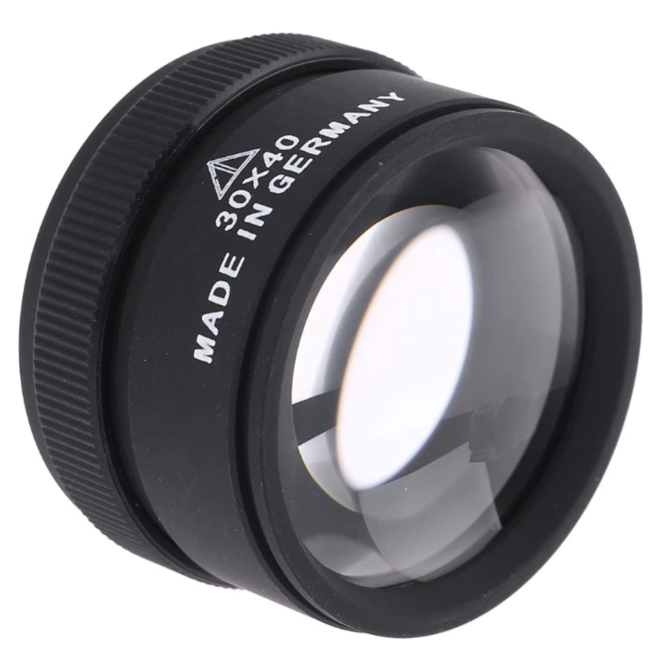 40x Magnifying Glass Eye Loupes Loop Optical Magnifier Jewelry Watch ...