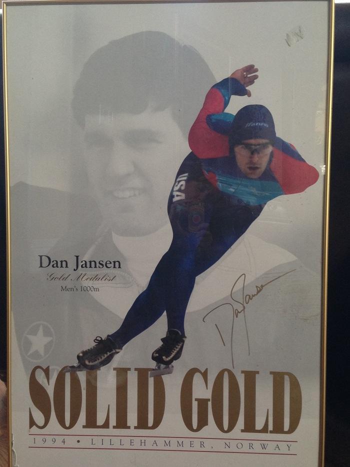 Olympian Dave Jansen-Signed Framed Poster | eBay