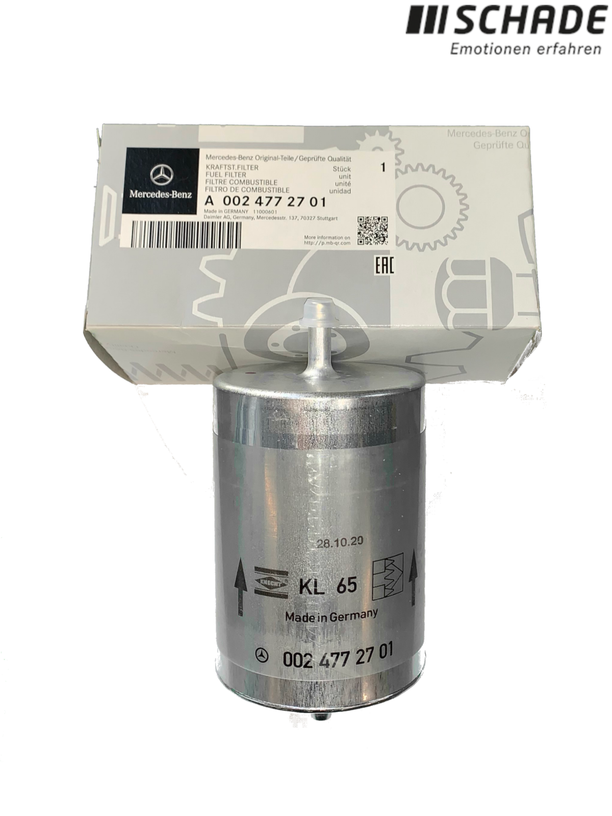 ORIGINAL Mercedes-Benz Kraftstofffilter Benzinfilter A0024772701 W202 ...
