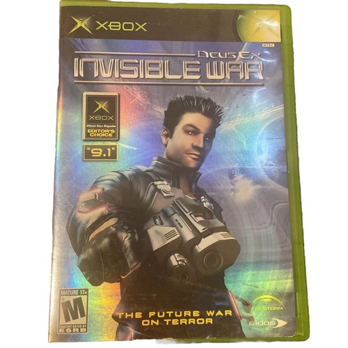 Deus Ex: Invisible War Original Xbox Video Game(Microsoft, 2003 ...