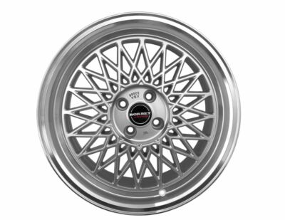 17" BORBET B WHEELS RIM 4X100 BMW E30 3 SERIES ORIGINAL SET NEW 1984 ...