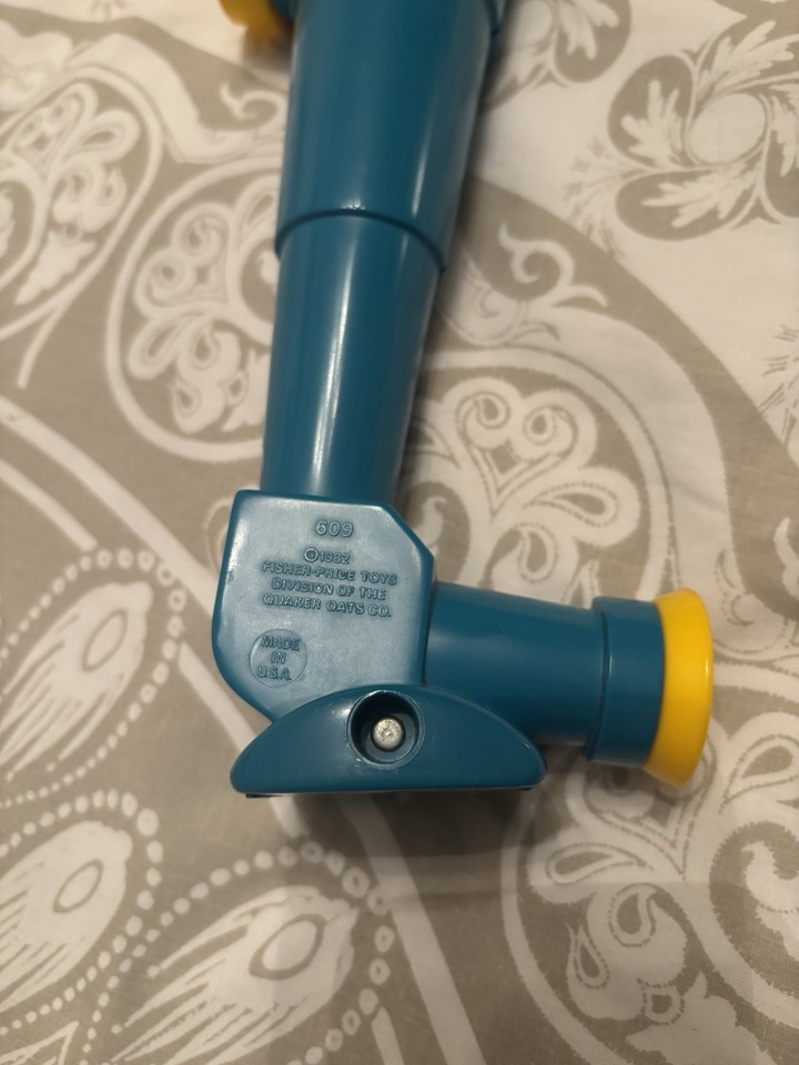 Fisher Price 609 Perry Periscope Toy Vintage 1982, Teal Yellow, Spy ...