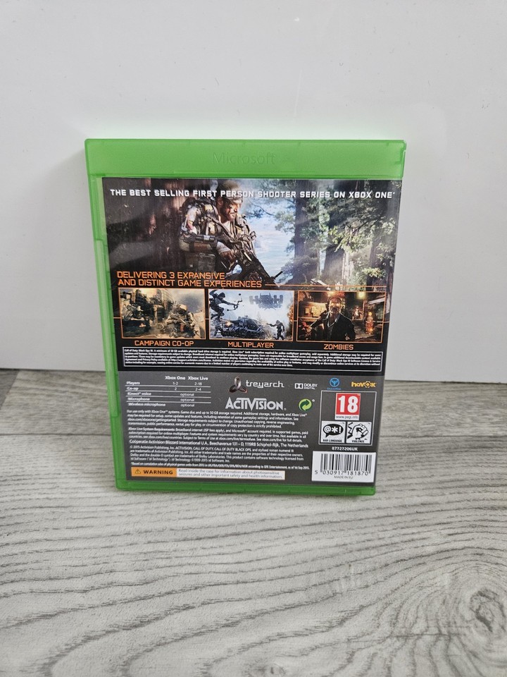 Call of Duty: Black Ops III Microsoft Xbox One 2015 PAL | eBay UK