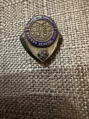 Vintage Madison General Hospital service pin | eBay