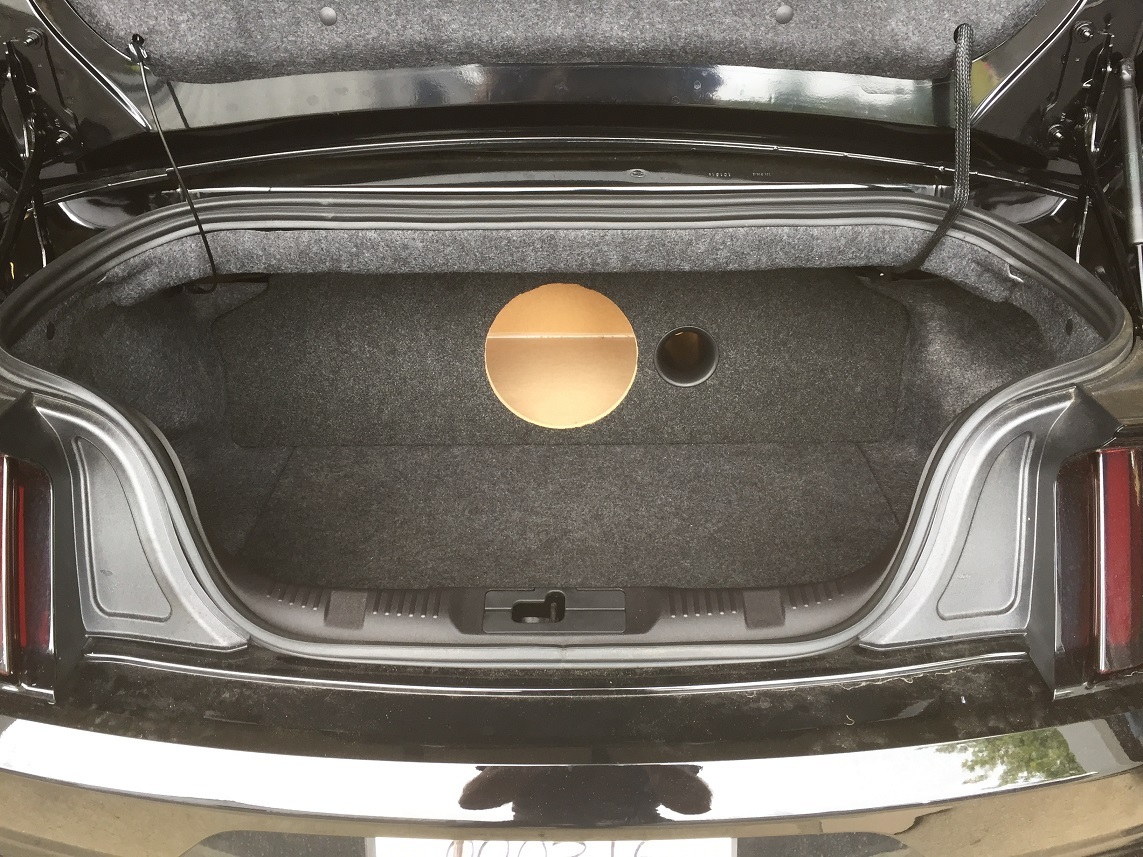 2015+ Mustang Convertible Ported Sub Subwoofer Box Speaker Enclosure 15 ...