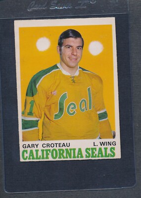 1970/71 OPC O-Pee-Chee #189 Gary Croteau Seals EX *212 | eBay