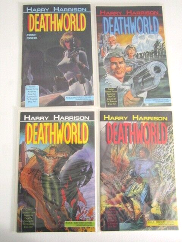 lot of 4 1990 Deathworld #1-4 Adventure comics 4part series VF crisp | eBay
