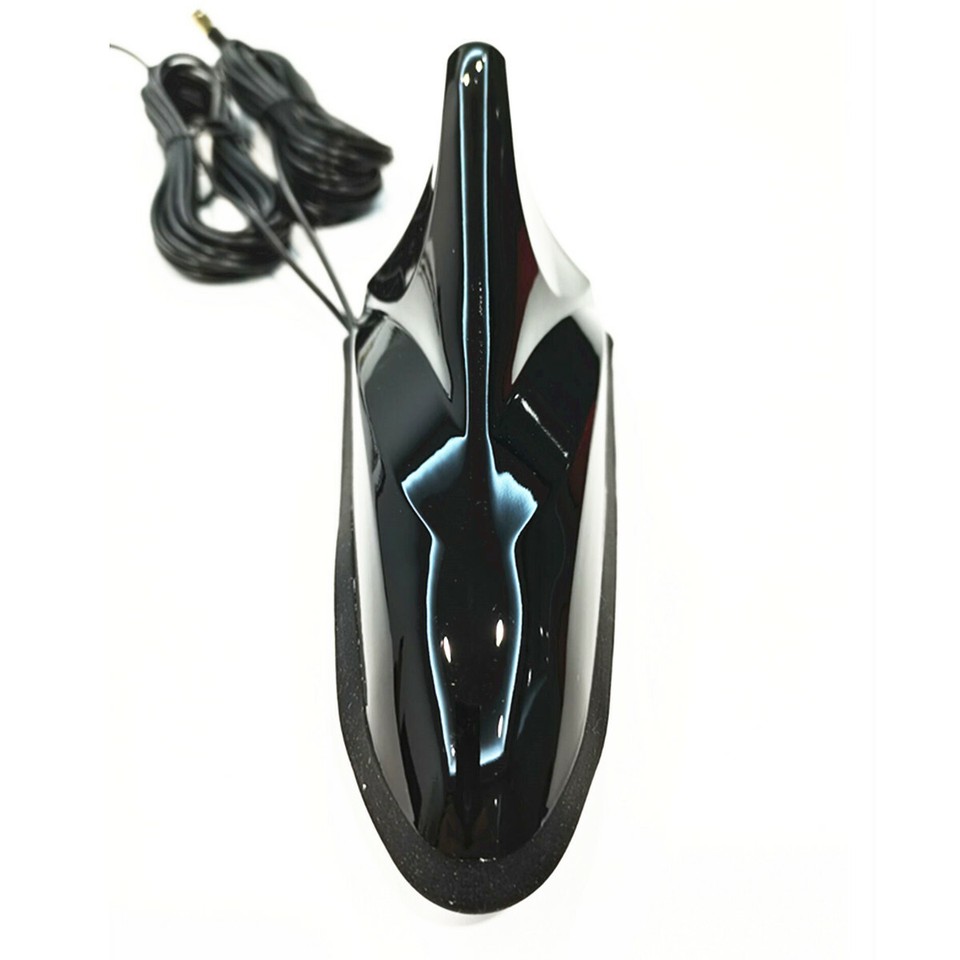 Car Signal Aerials Shark Fin Antenna FM/AM Auto Roof GPS Navigation ...