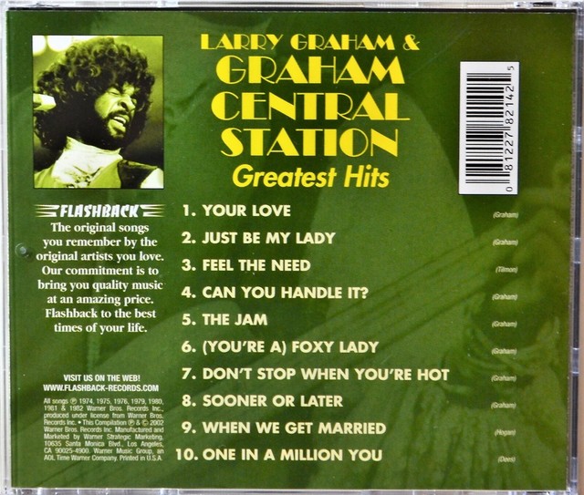 Greatest Hits by Larry Graham (CD, Sep-2002, Flashback Records) for ...