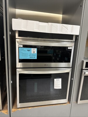 LG WCEP6427F- 30" Built-In Electric Convection Combination Wall Oven ...