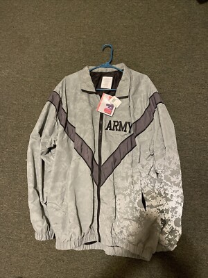 IPFU Jacket X-Large Digital Reflective PT Wind Breaker Army USGI NWT ...