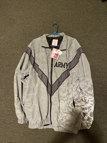 IPFU Jacket X-Large Digital Reflective PT Wind Breaker Army USGI NWT ...