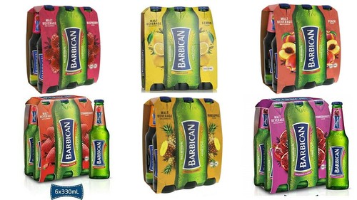 Barbican Non-alcaholic Soft Drink 6 x 330ml Glass Bottles VARIOUS ...