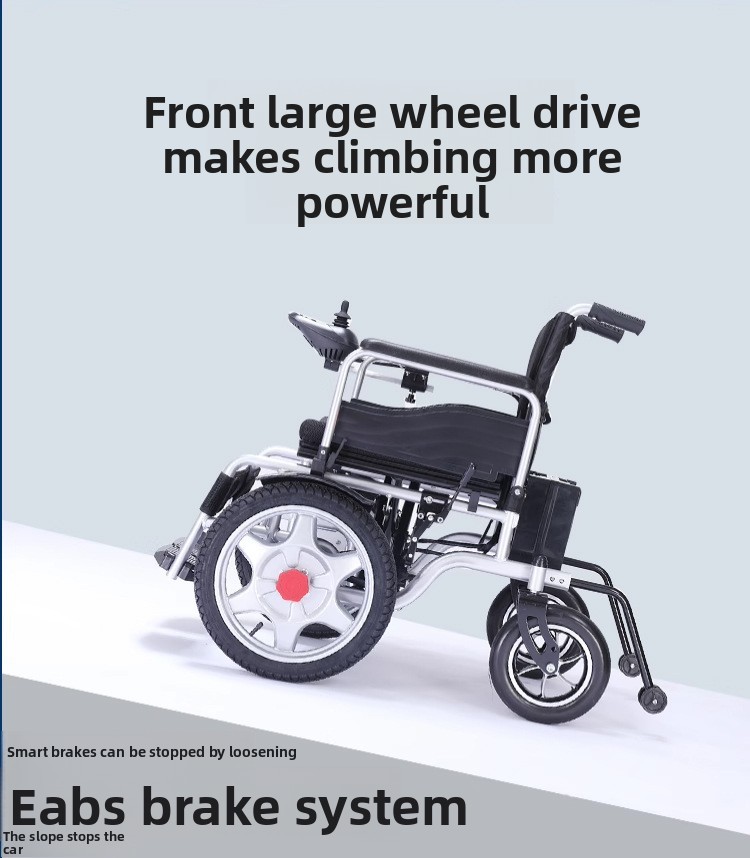 500W Foldable Front Big Wheel Drive Electric Wheelchairs All Terrain ...