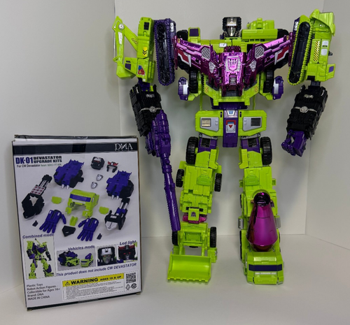 SDCC Exclusive Hasbro Transformers Combiner Wars Devastator with DNA ...