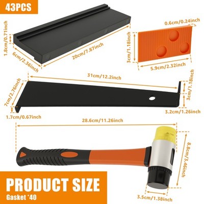 Laminate Professional Flooring Tools Set Ideal for Floor Installation ...