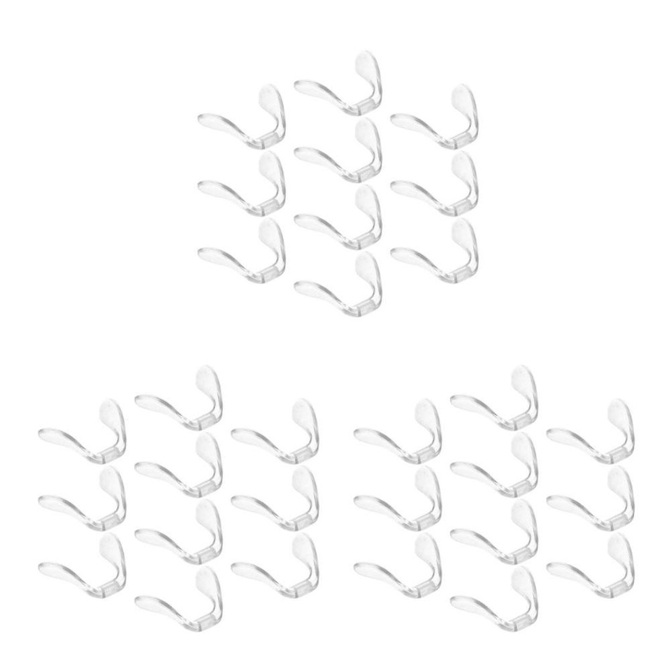 10 Pcs Plastic Nose Bridge Cushions for Glasses Eyeglass Nose Support ...