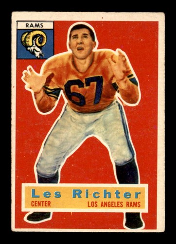 1956 Topps #30 Les Richter VGEX X2783065 | eBay