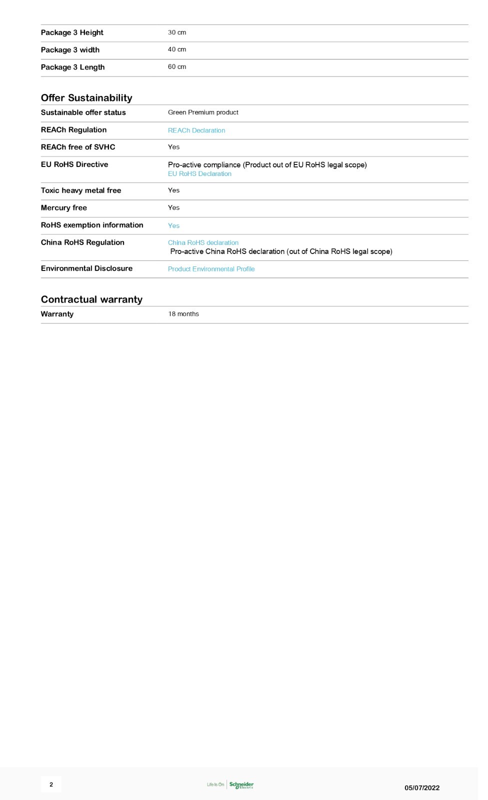 Schneider Electric - LV429515 Short Terminal Shield ComPact Pitch 35 | eBay