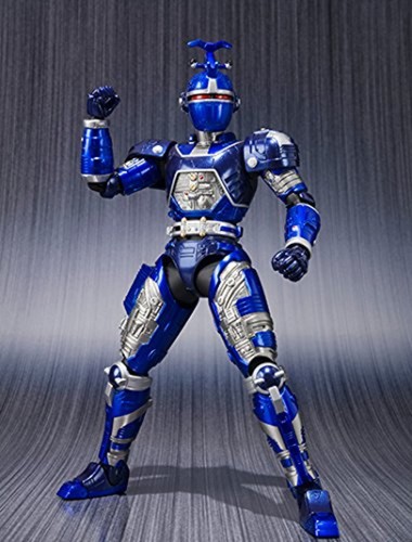 Bandai S.H.Figuarts Beetle Fighter Blue Beet PVC Figure F/S w/Tracking ...