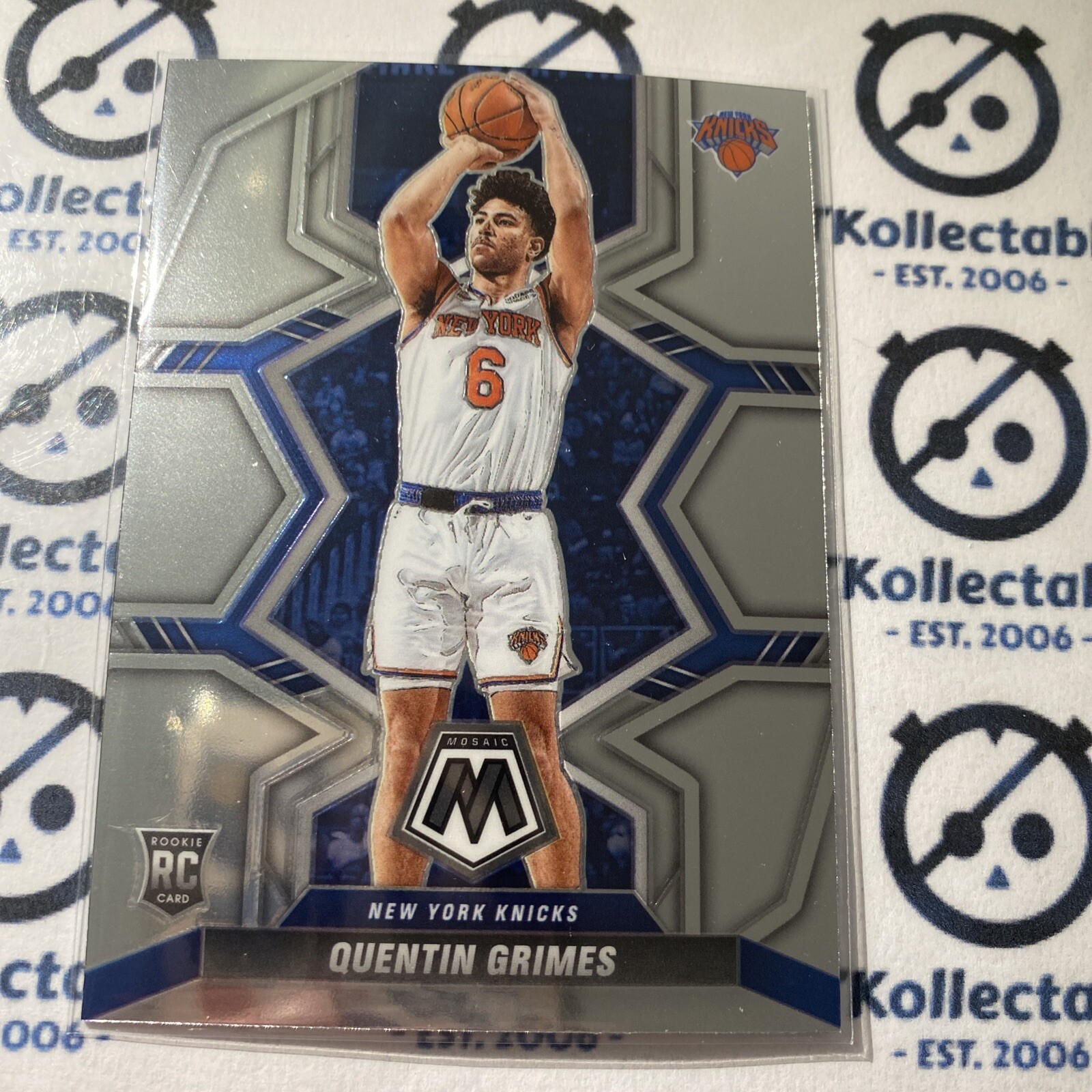 2021-22 NBA Mosaic Quentin Grimes Rookie Card RC 223 Knicks | eBay ...