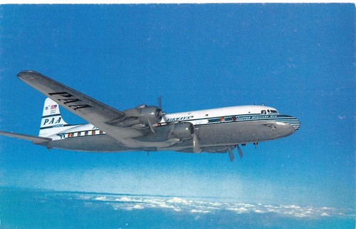 Airline Postcards PAN AMERICAN WORLD AIRWAYS Super-6 Clipper | eBay