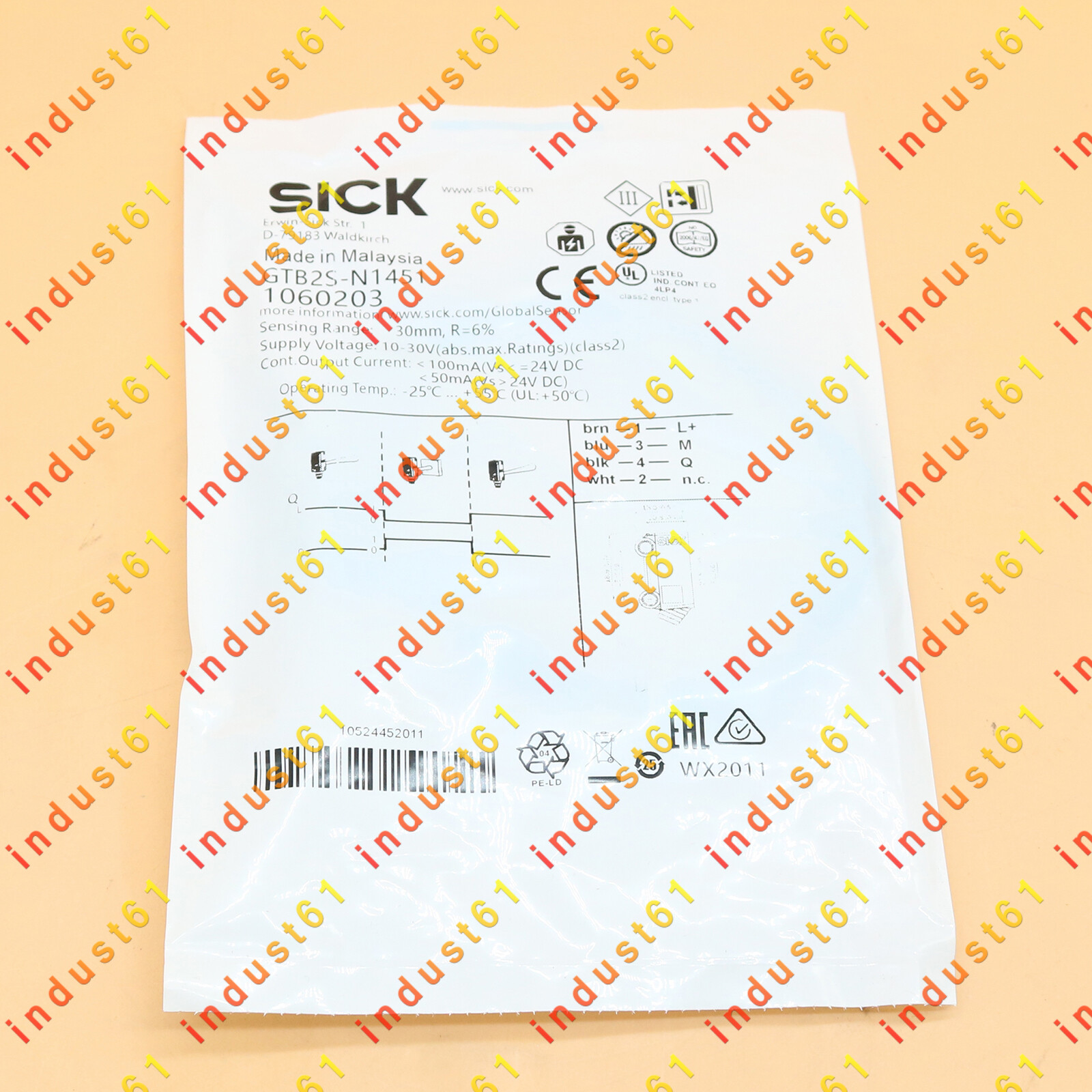 GTB2S-N1451 SICK Sensors 1060203 New FAST Delivery | eBay