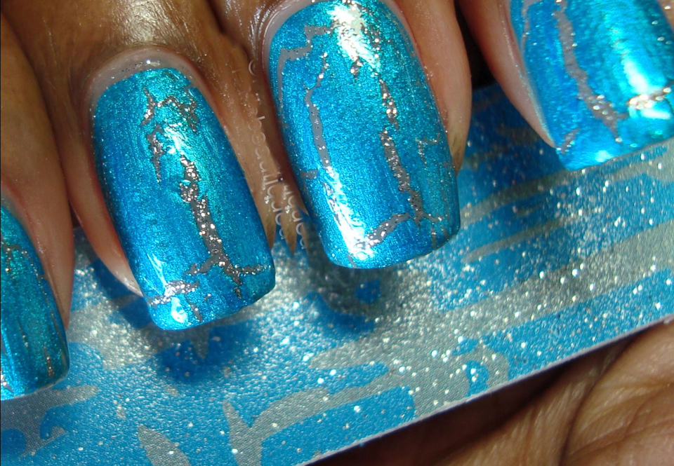 Bari Pure Ice Cosmetics CRACKLE & ICE Duo Nail Polish, Strike A Pose .5 ...