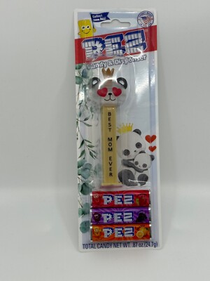 Crystal Panda Bear - Best Mom Ever PEZ dispenser (PEZ.com exclusive) | eBay