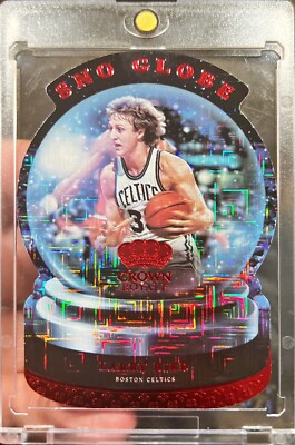 2021-22 Crown Royale Larry Bird Sno Globe Die Cut T-Mall Asia Insert ...