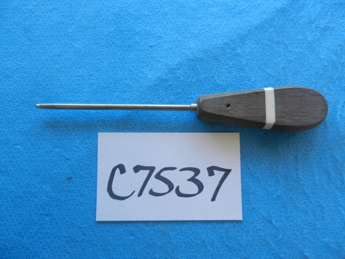 Zimmer Implant Driver Casset LOCATOR TORQUE INSERT DRIVER ZImmER 16mm