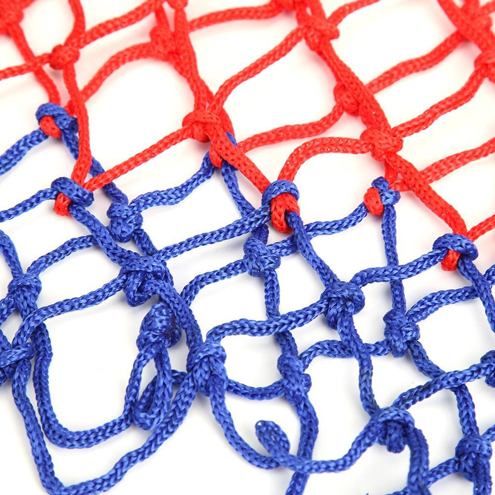All-Weather Basketball Net Red+White+Blue Tri-Color Basketball Hoop Net ...