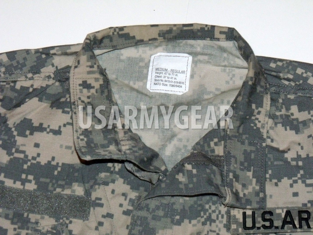 Acu Blouse USGI ACU Garrison Uniform Shirt, UCP Camo Venture Surplus