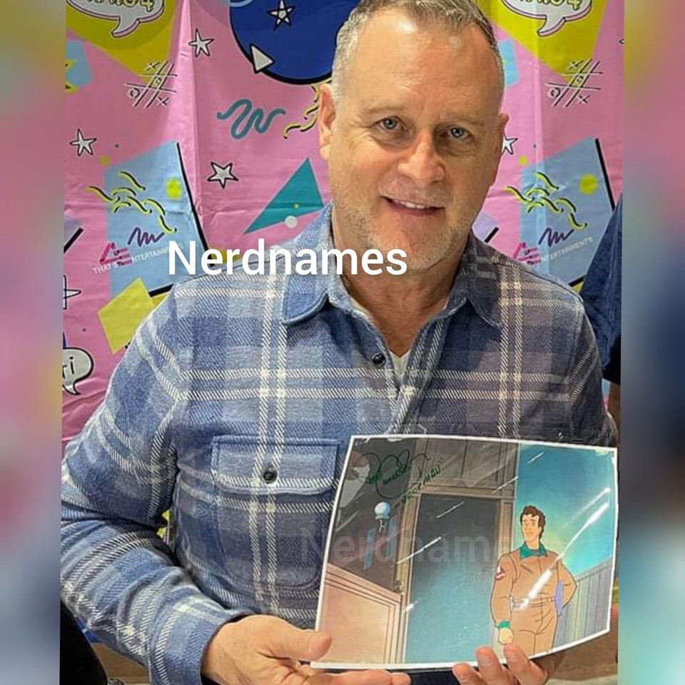 The Real Ghostbusters Original Animation cel Autographed By Dave ...