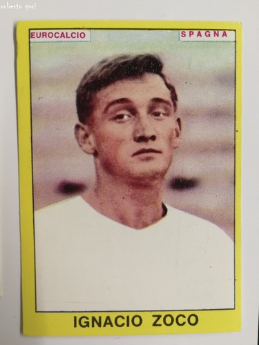Ignacio Zoco Figurine Calciatori panini 1966 1967 Excellent | eBay