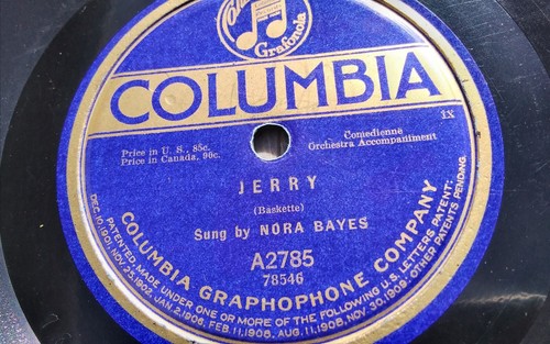 Nora Bayes 78rpm Single 10-inch Columbia #A-2785 Jerry & In Miami | eBay