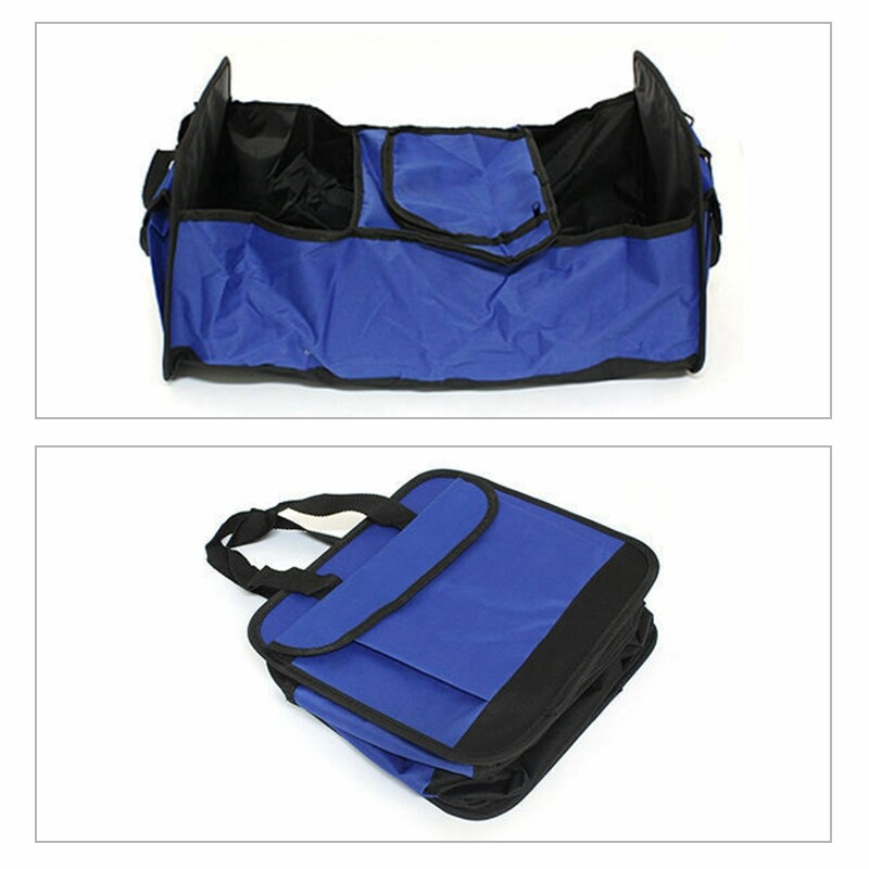 Car Universal Foldable Trunk Organizer Car Storage Box ...