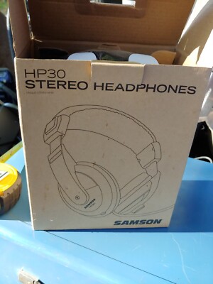 Samson HP30 Wired Headphones Professional Studio Monitor HQ Over Ear ...