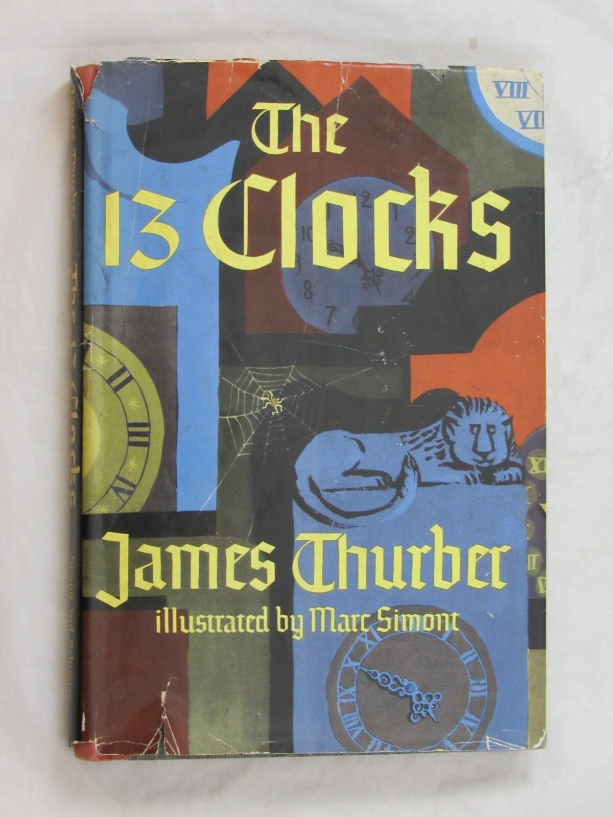 THE 13 CLOCKS JAMES THURBER FIRST 1st/1st EDITION 1950 WITH DUST JACKET ...