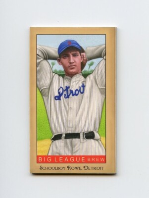 #TN28383 SCHOOLBOY ROWE Rare Helmar Caramel Baseball Card | eBay