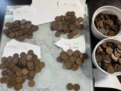 Big Wheat Penny Lot - Includes Nice 1909 VBD and 1926D - Many Other Low ...