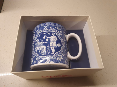 The Spode Blue Room Collection GREEK Mug New Old Stock Old Style Box ...
