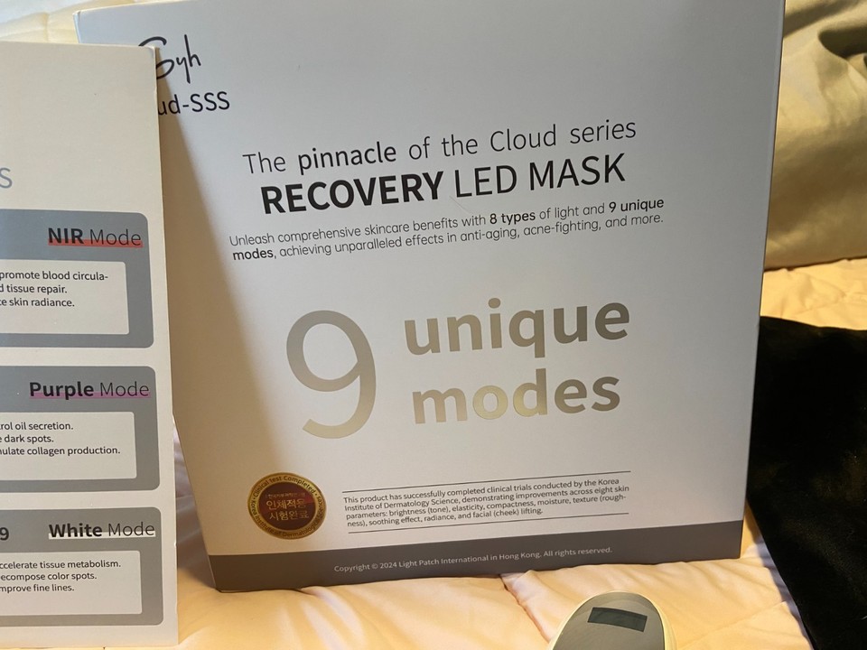 GYH Cloud SSS 8-Color 9 Unique Modes LED Face Mask Red Light Therapy | eBay