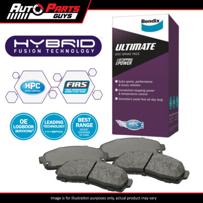 Bendix Ultimate Front Brake Pad Set fits Chrysler 300C 06 - 21 ...