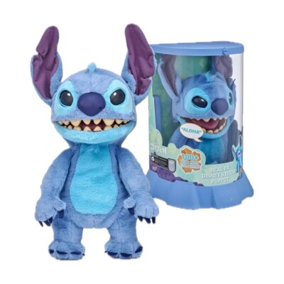 Disney Lilo & Stitch Real FX Stitch Plush Puppet Interactive Toy NEW | eBay