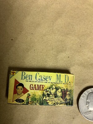 Dollhouse Miniatures Ben Casey Game | eBay