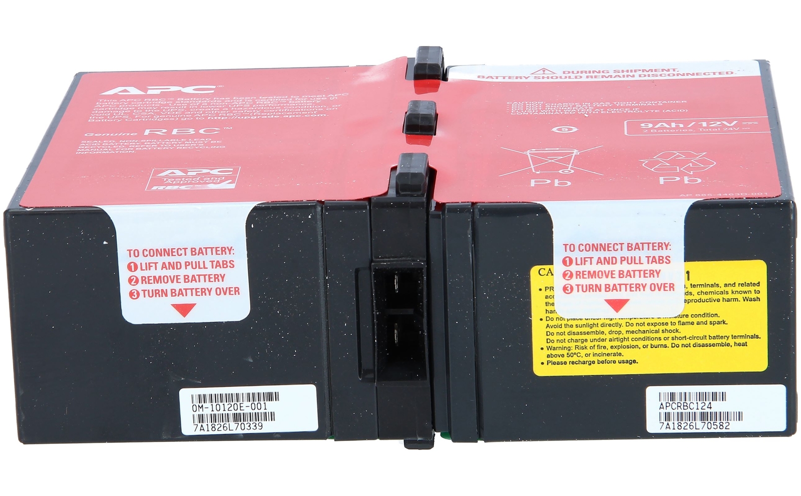 APC - APCRBC124 - Replacement Battery Cartridge #124 - Batterie - Blei ...