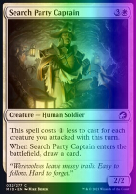 MTG Search Party Captain (32/553) Innistrad Midnight Hunt LP FOIL | eBay