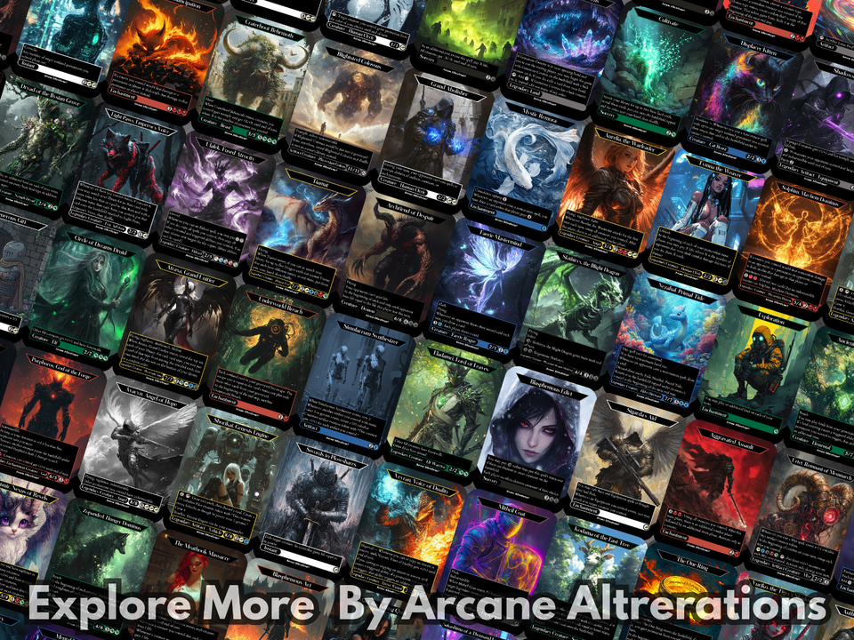 Sliver Queen - Full Art Altered Art Custom Proxy Cards | eBay