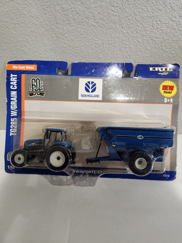New Holland TG285 Tractor With J&M Grain Cart ERTL 1/64 | eBay
